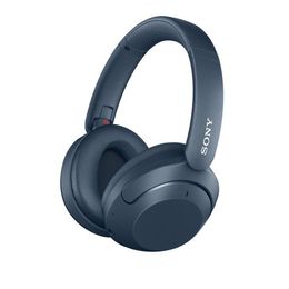 Sony WH-XB910N Over-Ear-Kopfhörer (LED Ladestandsanzeige, Google Assistant, Siri, A2DP Bluetooth, AVRCP Bluetooth, HFP, HSP), blau