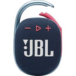 JBL Clip 4 Portable-Lautsprecher (Bluetooth, 5 W), blau