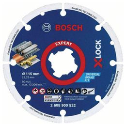Bosch Diamanttrennscheibe Diamanttrennscheibe Best for Metal 115 x 22.23 mm