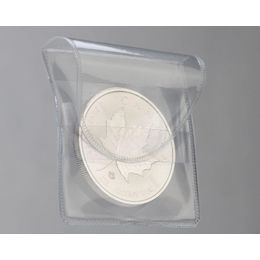 MC.Sammler Sammleretui MC.Sammler Münztaschen 50 x 50 mm für Münzen bis 46mm Durchmesser (100 St)