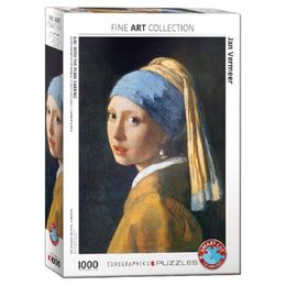 Eurographics Puzzle Das Mädchen mit dem Perlenohrring von Jan Vermeer 1000 Teile