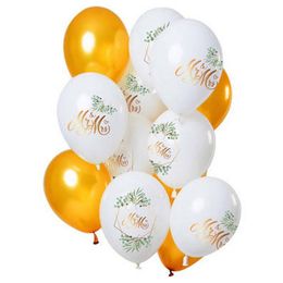 Folat Latexballon Latexballons Ballons 'Mr & Mrs' 30cm