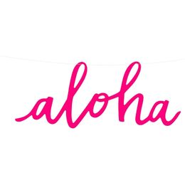 partydeco Girlande Girlande Aloha 'Flamingos' 0