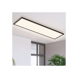 ZMH LED Deckenleuchte Dimmbar/4000k Modern 32W schwarz Schlafzimmer