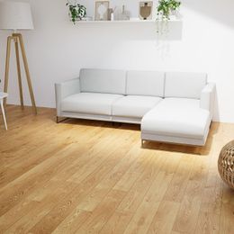 MYCS Sofa Weiß - Moderne Designer-Couch: Hochwertige Qualität, einzigartiges Design - 224 x 75 x 162 cm, Komplett anpassbar