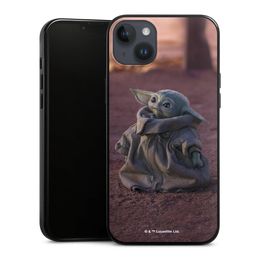 DeinDesign iPhone 14 Plus Handy Silikon H&uuml;lle Case schwarz Handyh&uuml;lle The Child Star Wars Baby Yoda