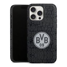 DeinDesign iPhone 15 Pro Max Handy Panzer Handyh&uuml;lle robuste Outdoor H&uuml;lle Schutzh&uuml;lle gl&auml;nzend Jersey Borussia Dortmund Bvb Tough Case
