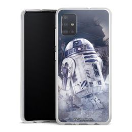 DeinDesign Galaxy A51 Handy Silikon H&uuml;lle Case transparent Handyh&uuml;lle Robot Merchandise Star Wars Silikon Case