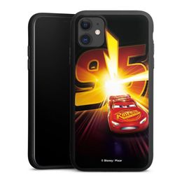DeinDesign iPhone 11 Handy Premium Silikon H&uuml;lle Handyh&uuml;lle schwarz Case Official Licensed Product Cars Lightning Mcqueen 95 Silikon Premium Case