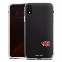 DeinDesign iPhone Xr Handy Silikon H&uuml;lle Case transparent Handyh&uuml;lle Naruto Shippuden Akatsuki Official Licensed Product Silikon Case