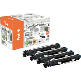 Peach B243 4 Toner (bk, c/m/y) ersetzt Brother TN-243 f&uuml;r z.B. Brother MFCL 3750 CDW, Brother DCPL 3550 CDW, Brother MFCL 3730 CDN (wiederaufbereitet)