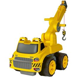 BIG Spielzeug-Kran BIG Power-Worker Maxi-Kran, Aufsitz-Kran, Made in Germany, gelb