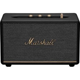Marshall Acton III Stereo Bluetooth-Lautsprecher (Bluetooth, 60 W), schwarz