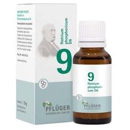 Pflüger® Biochemie Pflüger 9 Natrium phosphoricum D 6 Glob. 15 g