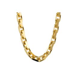 HOPLO Goldkette Ankerkette diamantiert Länge 50cm