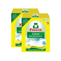 Frosch 2x Frosch Citrus Voll-Waschpulver 1