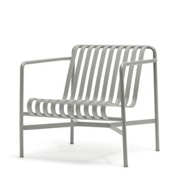 Hay - Palissade Lounge Chair Low, hellgrau