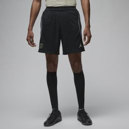 Paris Saint-Germain Strike Elite Third Jordan Dri-FIT ADV Fußballshorts aus Strickmaterial für Herren - Schwarz