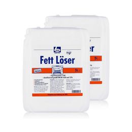 Dr. Becher Dr. Becher Fett Löser Superkonzentrat 5 Liter Kanister (2er Pack) Spezialwaschmittel