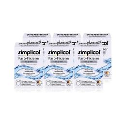 Simplicol Textilfarbe Simplicol Farb-Fixierer Expert: Steigert die Haltbarkeit (6er Pack)