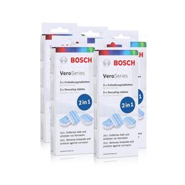 Bosch 5x Bosch VeroSeries TCZ8002 Entkalkungstabletten 2in1 für Kaffeevollau Entkalker