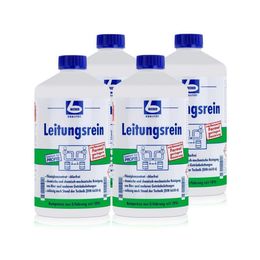 Dr. Becher 4x Dr. Becher Leitungsrein vorher Bier-Rohr-Rein / 1 Liter Spezialwaschmittel