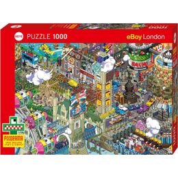 Heye Puzzle London Quest, 1000 Puzzleteile, Made in Germany, bunt