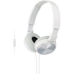 Sony MDR-ZX310AP Over-Ear-Kopfhörer (mit Headset Funktion), weiß