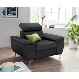 exxpo - sofa fashion Sessel Azzano, schwarz