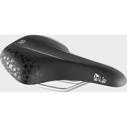 Selle Royal Fahrradsattel Junior Hello Unisex, schwarz