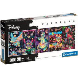 Clementoni® Puzzle Panorama, Disney Classics, 1000 Puzzleteile, Made in Europe, FSC® - schützt Wald - weltweit, bunt