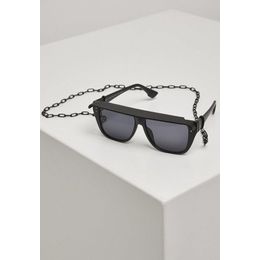 Urban Classics Sonnenbrille Accessoires 108 Chain Sunglasses Visor, schwarz