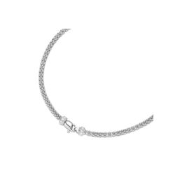 Smart Jewel Kette ohne Anhänger Himbeerkette, Zirkonia Steine, Silber 925, silberfarben