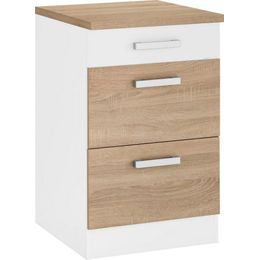 HELD MÖBEL HELD MÖBEL Unterschrank Gera Breite 50 cm, beige|weiß