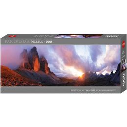 Heye Puzzle 3 Peaks, Edition Humboldt, 1000 Puzzleteile, Made in Europe, bunt