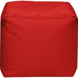 SITTING POINT Sitzsack Cube SCUBA, rot