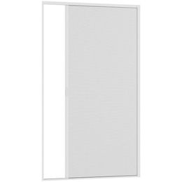 Hecht international Insektenschutz-Tür SMART, weiß/anthrazit, BxH: 125x220 cm, weiß