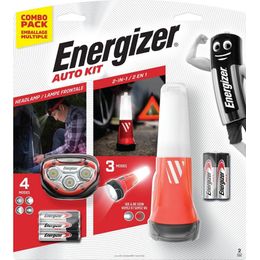 Energizer Taschenlampe Auto Notfall Kit (Headlight+ 2in1 Notfalllicht), schwarz