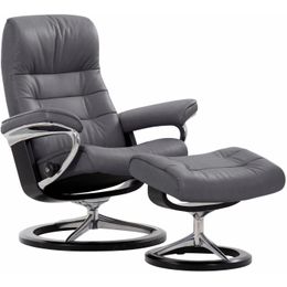 stressless® Hocker Opal, mit Signature Base, mit Gleitfunktion, grau