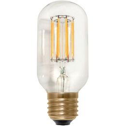 Segula LED-Leuchtmittel Vintage Line, E27, 1 St., Warmweiß, dimmbar, Radio Style klar, E27, weiß