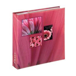 Hama Fotoalbum Hama Memo-Album "Singo", für 200 Fotos im Format 10x15 cm, Pink, rosa