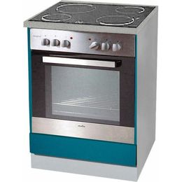 Wiho-Küchen wiho Küchen Herdumbauschrank Kiel 60 cm breit, blau|grau