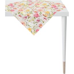 Apelt Mitteldecke 7701 SUMMERTIME, Sommerdeko, Sommer (1-tlg), Digitaldruck, beige|bunt|rosa