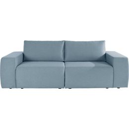 LOOKS by Wolfgang Joop Big-Sofa LooksII, geradlinig und komfortabel, blau