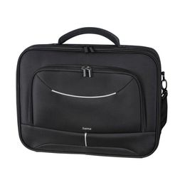 Hama Laptoptasche Notebook Tasche bis 44 cm (17,3 Zoll), mit Trolleyband, schwarz, Tabletfach bis 32,77 cm (12,9 Zoll), schwarz