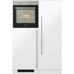 Wiho-Küchen wiho Küchen Küche Chicago, Back-/Kühlmodul, wahlweise mit E-Geräten, Breite 110 cm, weiß