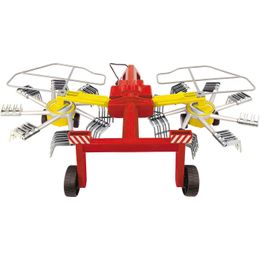 Jamara Spielfahrzeug-Anhänger Schwader Pöttinger, für RC-Traktor 1:16, bunt|gelb|rot