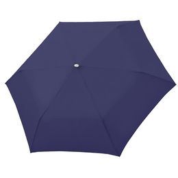 Doppler® Taschenregenschirm Carbonsteel Mini Slim uni, Navy, blau