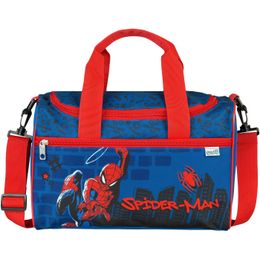 Scooli Sporttasche Spider-Man, für Schule und Freizeit, rot