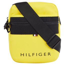 Tommy Hilfiger Mini Bag TH SKYLINE MINI REPORTER, mit Markenlogo vorne, gelb